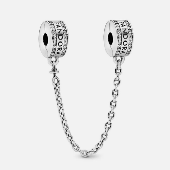 Pandora | Accessories | Brand New Authentic Pandora Safety Chain Clip ...